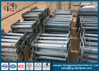 China Steel Tapered Octagonal Electrical Power Pole with Crossarms for Power Transmission Line for sale
