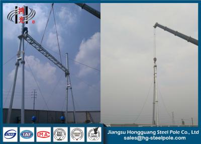 China Q235 Substation Transformer Frame Galvanized Steel Structures For Electric Distribution Line for sale