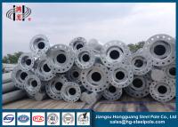 China 10KV Octagonal Hot Dip Galvanized Steel Utility Poles for Overhead Project for sale