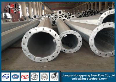 China Anti Rust Customized Q235 Power Transmission Poles , Electrical Power Pole for sale