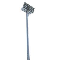 China Transmission Line Steel Tubular Pole Electrical With Anchor Bolt Q420 220KV for sale