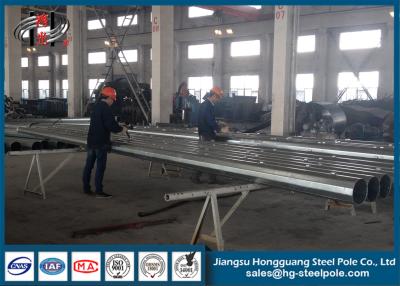 China Durable Transmission Line Steel Electrical Post PLS Design Q345 500kg Load for sale