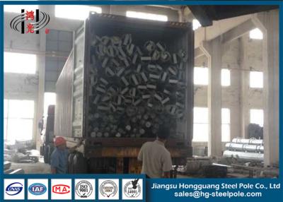 China Philippines Direct Burial Electrical Power Pole for Transmission Line Project for sale