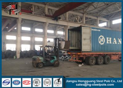 China 9m 250 Dan 8 Sides Electric Power Pole Anti-Corrosive Steel For Transmission Line for sale