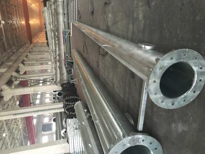 China Q235 H15M Electrical Power Steel Pole For Tranmission Line Project for sale