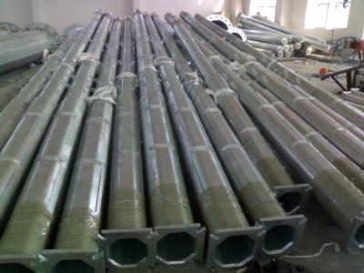 China Hot Dip Galvanized Street LED Lamp  Pole Height 10m for sale