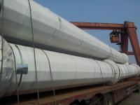 China Polygonal  Transmission Line Electric Utility Pole Anti Wind for sale