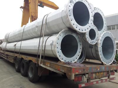 China Hot Dip Galvanized Octagonal Steel Utility Pole wind proof for sale