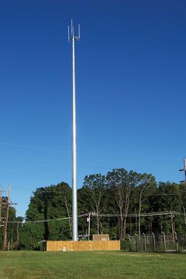 China 10KV Galvanized  2mm Wall Thickness Electrical Power Pole for sale