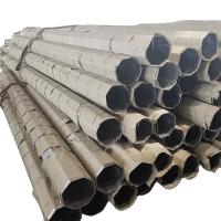 China ANSI Single Cross Arm Electric Power Poles Galvanizing 20-60m 10-500kV for sale