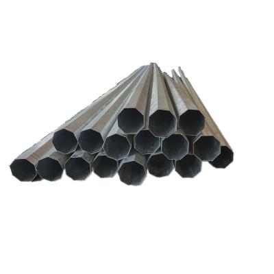 China Hot Dip Galvanizing Electrical Silver Power Pole With Lightning Protection 150km/H for sale