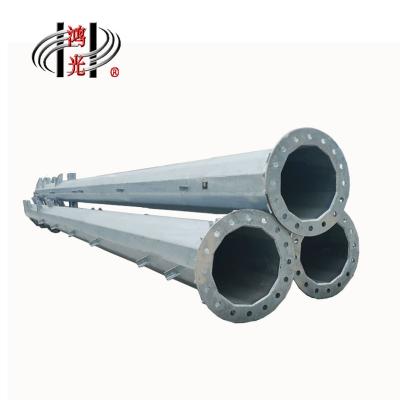 China Wind-Resistant Electrical Transmission Power Pole 150km/H Rated 750kg 50kN for sale