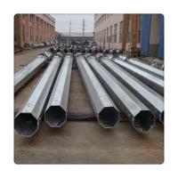 China Hot-Dip Galvanized Electric Pole Steel Tubular Variable Types for sale