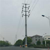 China High-Performance Tubular Steel Pole For Versatile / Power Transmission for sale