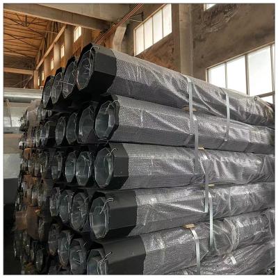 China Power Transmission Steel Tubular Electric Pole Variable Diameter for sale