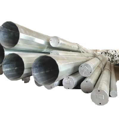 China Variable Length Steel Tubular Pole Corrosion Resistant In Street Lighting for sale