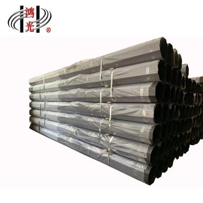China Galvanized Steel Pole Transmission Line Length Customized for sale