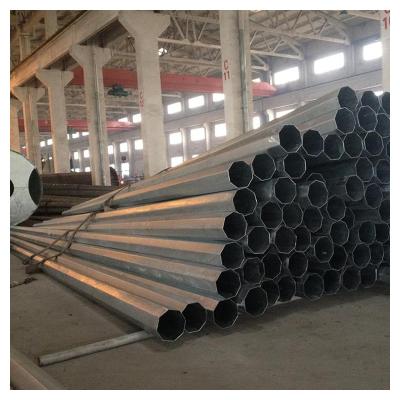 China Hot Dip Galvanized Coating / Corrosion Resistant Finish Electrical Power Pole 40ft for sale
