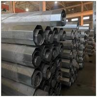 China Galvanized Steel Tubular Poles Variable For Power Transmission And Street Lighting for sale