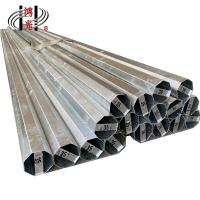 China Galvanized Steel Tubular Pole for Power Transmission and Street Lighting for sale