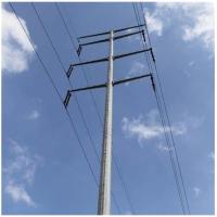 China Customized Hot Dip Galvanized Steel Tubular Pole For Enhanced Strength And Durability for sale