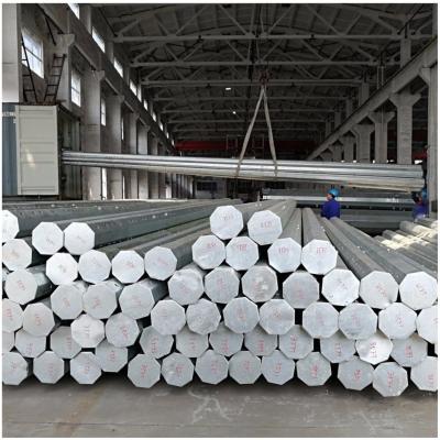 China Hot Dip Galvanized Steel Electric Pole For Power Transmission Line With Good Design for sale