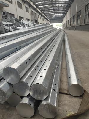 China OEM 35FT 40FT 45FT Hot Dip Galvanized Power Distribution Pole for sale