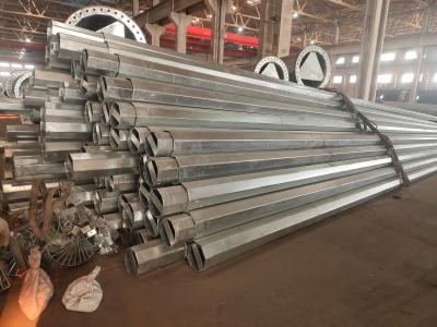China steel power line pole for electrical power transmission for sale