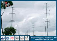 China Polygonal  Metal Utility Poles  Steel Conical CO2 Welding Standard For   Electrical Power for sale