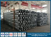 China 350 Dan Octagonal Galvanized Steel Pole For Transmission Line Overhead Project for sale