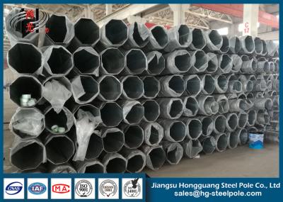 China 68KV Philippines Steel Tubular Pole For Transmission Line Project for sale
