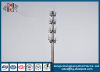 China Polygonal HDG Telecommunication Towers With Short Construction Cycle For Broadcasting for sale