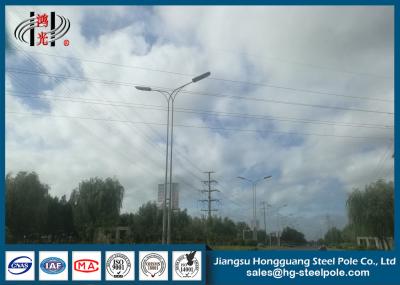 China Yield Strength 345 Mpa Outdoor Street Lamp Post 10m ISO 9001 Long Life Period for sale
