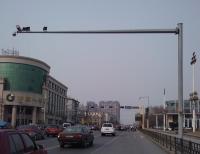 China 20-60m Height Power Transmission Poles With Ceramic Or Composite Insulators And Steel Material for sale