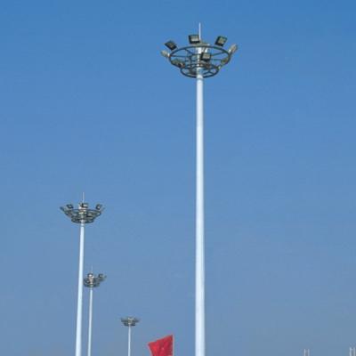 China Wall Mounting Galvanized Metal Pole Round Or Square Construction for sale