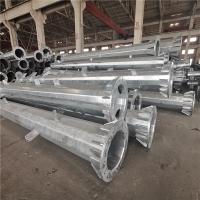 China High Impact Resistance Galvanized Steel Pole For Long-lasting Durability for sale