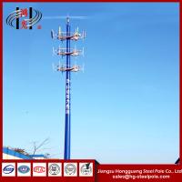 China Round Or Square Galvanized Steel Pole For Long Lasting Lighting Performance for sale
