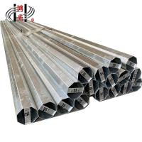 China 110KV Octagon Shape Steel Pole with AWS D 1.1 Welding for Power Transmission and Distribution for sale