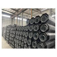 China Hot Dip Galvanized Steel Power Pole with 5-15m Height Easy Installation and 10-Year Warranty for sale