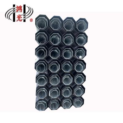 China Hot Dip Galvanized Electric Utility Pole with 10-Year Warranty and 5-15m Height for Street Lighting for sale