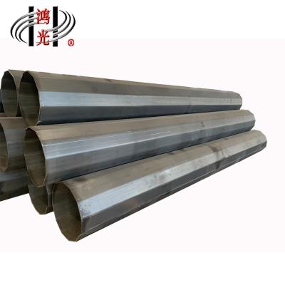 China Hot Dip Galvanized Steel Power Pole with 10-Year Warranty and ISO9001-2008 Certification for Power Distribution for sale