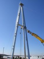 China Hot Dip Galvanized Electrical Power Pole with 15 Years Warranty and Earthquake Resistant Design for Stable Electricity Distribution for sale