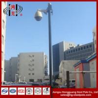 China 400mm X 400mm Base Plate Electrical Power Pole Made With Galvanized Steel And 15-Year Warranty for sale