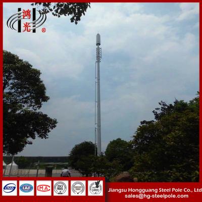 China Hot-Dip Galvanized Electrical Power Pole with 15-Year Warranty and ±2% Tolerance for Reliable Electricity Transmission and Distribution for sale