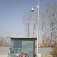 China CCTV Camera Pole with 1-10m Length Hot Dip Galvanized Surface and 120 Km/h Wind Resistance for Secure Surveillance for sale