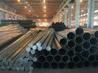 China HDG 12m 500KV Electric Steel Tubular Swaged Pole Overlap Connection for sale
