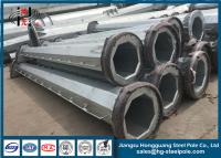 China Hot dipped galvanized electrical metal distribution ploes for sale