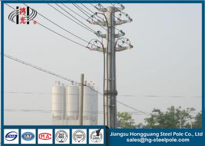 China Steel Power Transmission Octagonal Street Light Pole Q345 Anti Corrosive for sale