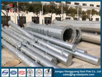 China High Voltage Anti Corrosive Steel Tubular Pole With 3 Mm - 30 Mm Thickness for sale