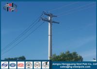 China Electric Telescoping Transmission Pole For Power Transmission , Long Life for sale